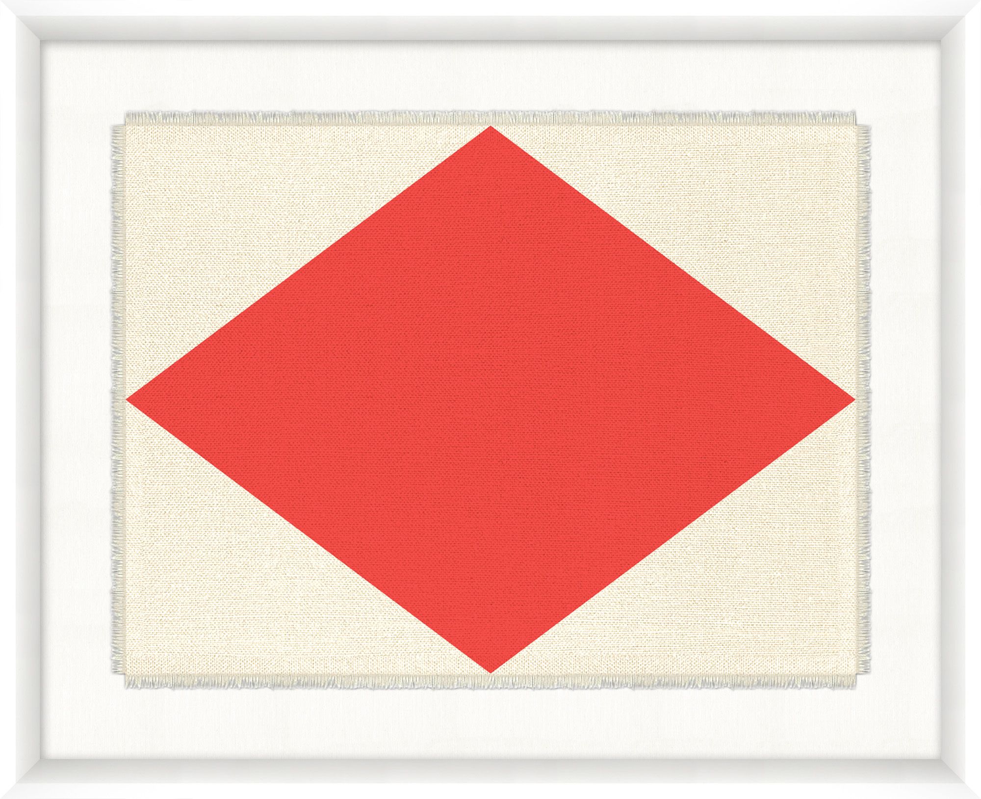 Nautical Signal Flag - F (Foxtrot) – Coastal Artwork – Coastal Bleu