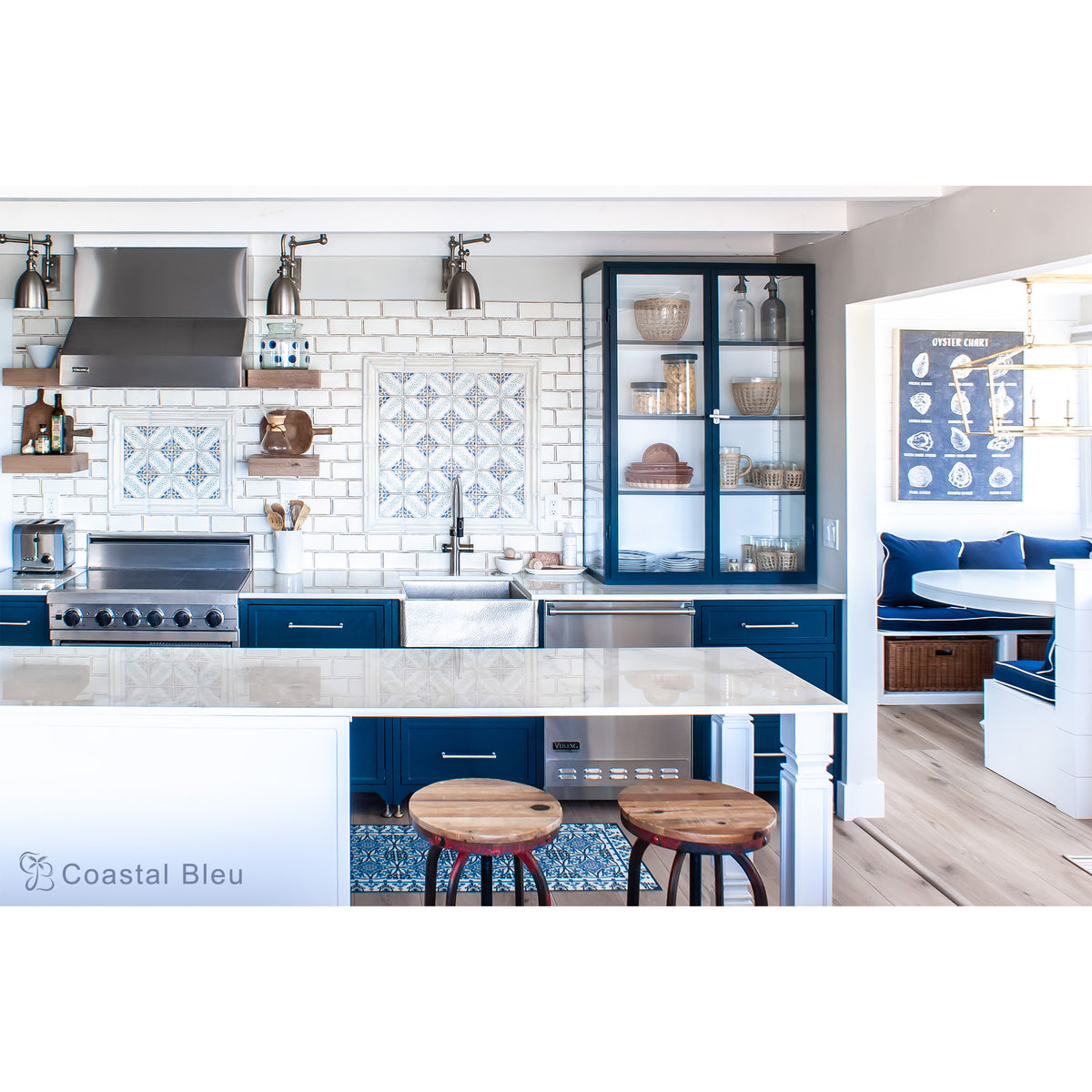 Coastal Cottage Kitchen Reveal– Coastal Bleu