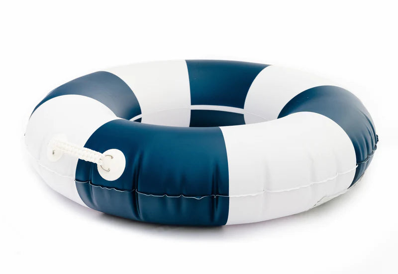 The Classic Pool Float - Boathouse Navy – Coastal Pool Floats ...