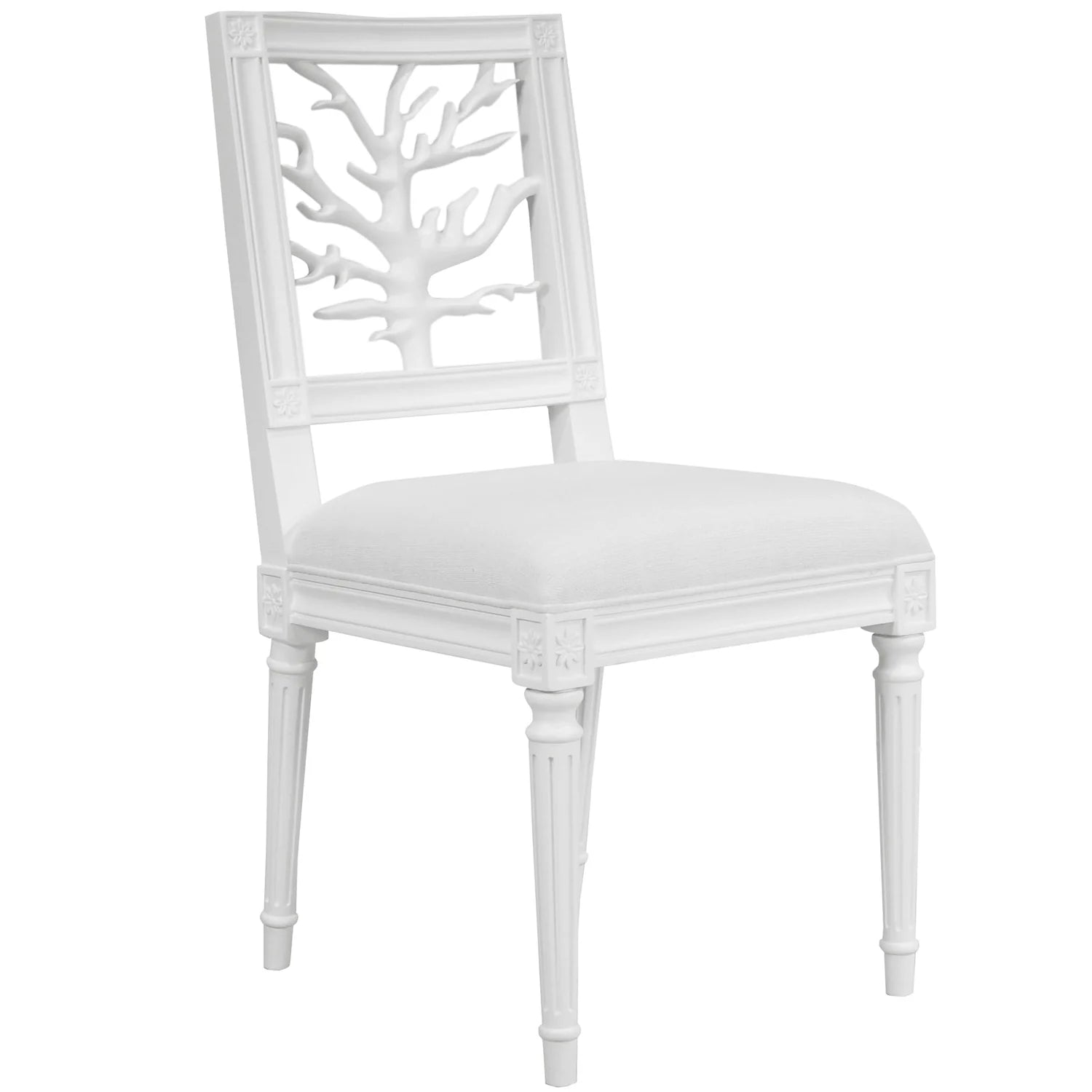 Boca Coral Chair - White – Coastal Furniture – Coastal Bleu