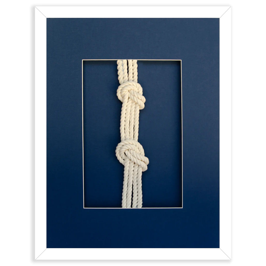Framed Nautical Knot - Fisherman's – Coastal Artwork – Coastal Bleu