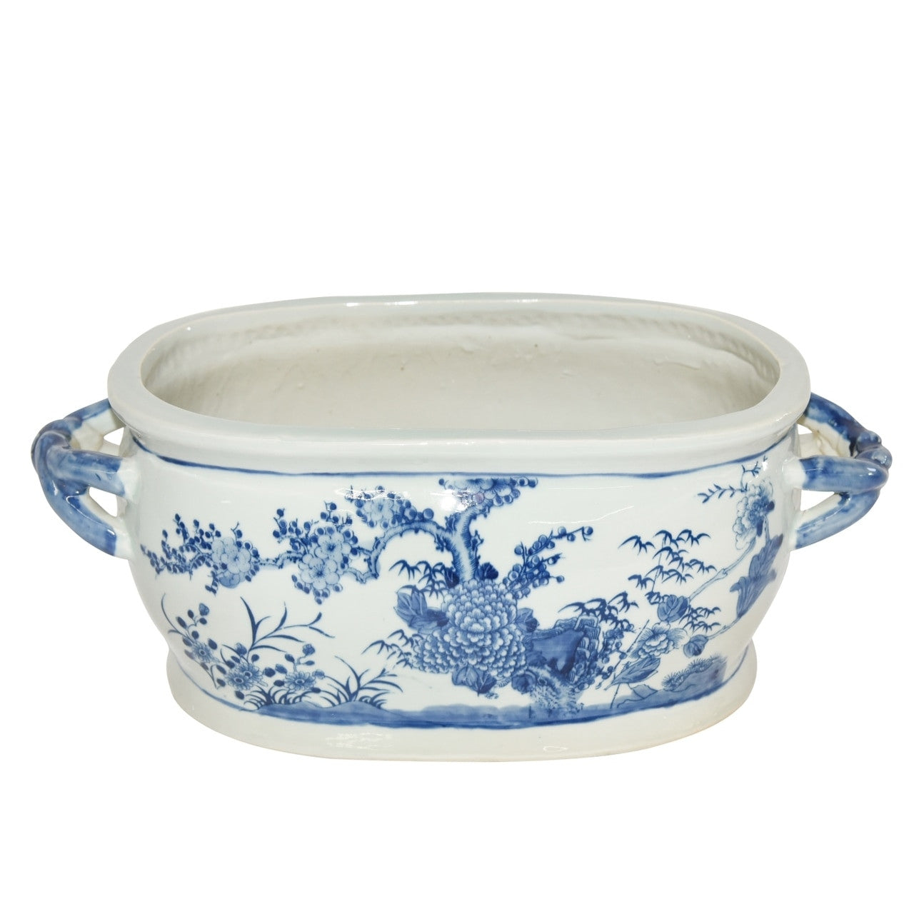 Four Season Foot Bath Planter – Coastal Pots & Planters – Coastal Bleu