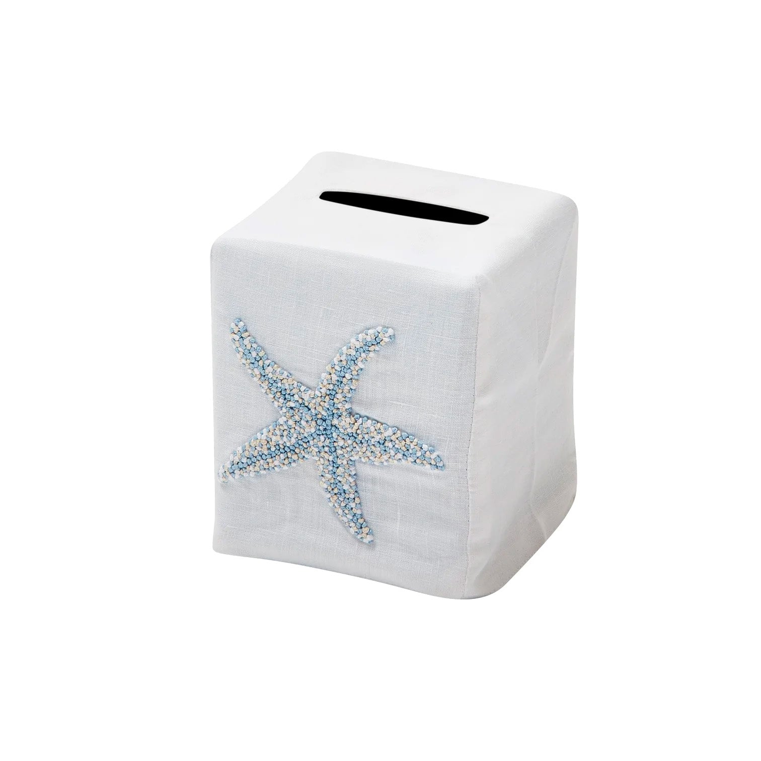 Starfish Tissue Box Cover – Coastal Decor – Coastal Bleu